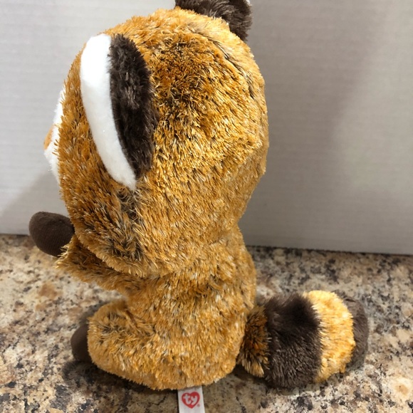 Ty | Toys | Ty Beanie Boos 6 Rusty The Raccoon Plush Stuffed Animal Toy ...